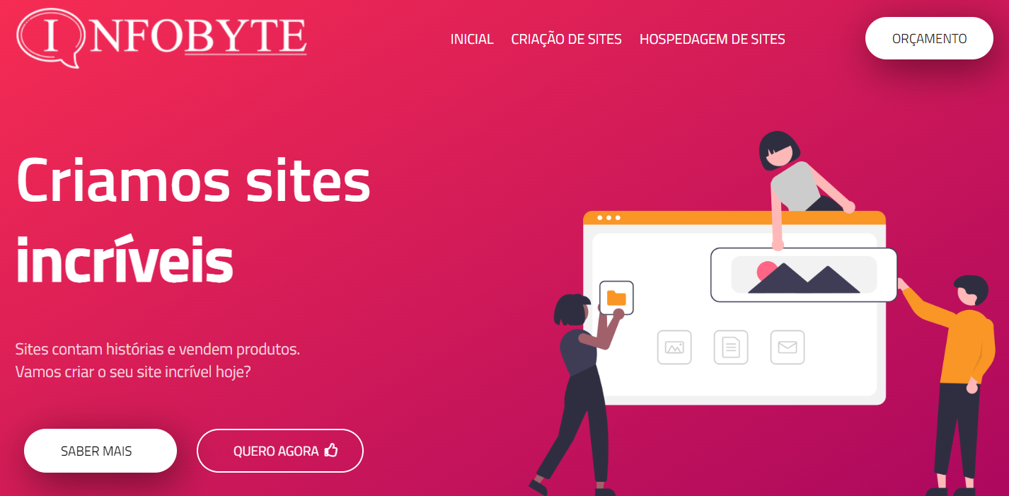 Infobyte - Criação e hospedagem de sites